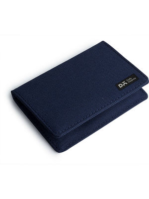 Buy Dailyobjects Blue Ballistic Nylon Card Wallet Online