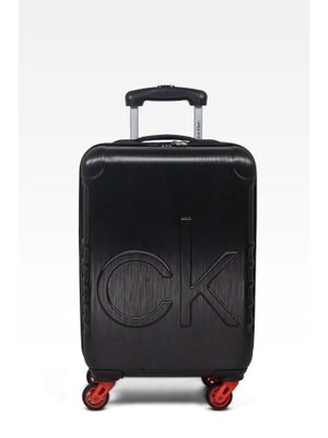 Calvin Klein Luggage and Travel Bag : Buy Calvin Klein CK LOGO Black ...