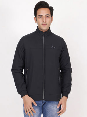 Buy SPIRIT Men's Solid Full Sleeve Jacket Online