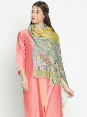 Buy Shingora Enchanted Harmony Printed Stole (M) Online