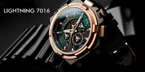 Aries Gold Watches : Buy Aries Gold Lightning Chronograph Skeleton ...