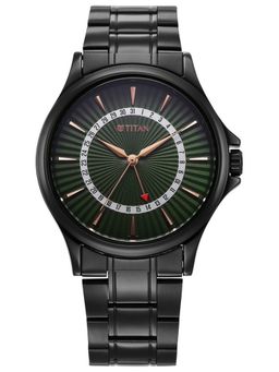 Buy Titan Silver Strap Round Dial Watch for Men ( 10038SM01 ) ( M ) Online