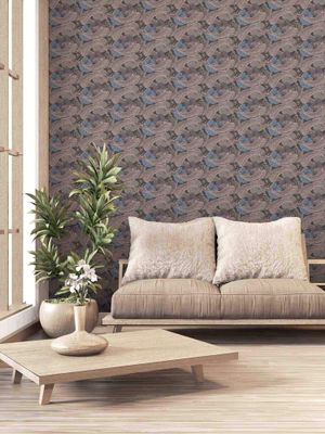 EXCEL Wall Decor : Buy Excel Wallpaper Kimono Koi Black Blue Fish Lake ...