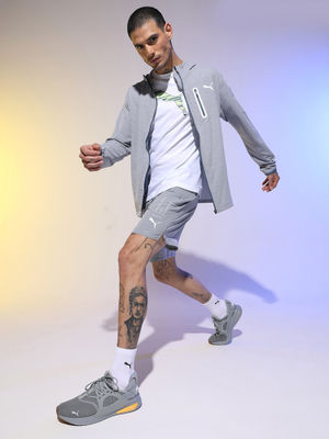 Buy Puma Softride Enzo Evolve Knit Unisex Grey Running Shoes (UK 7) Online