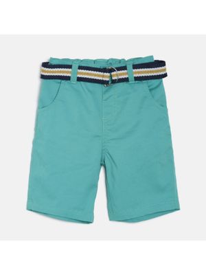 Buy MINI KLUB Kids Boys Green Shorts online
