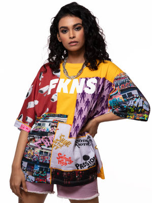 FKNS By Narendra Kumar T-shirts : Buy FKNS by Narendra Kumar Multi ...