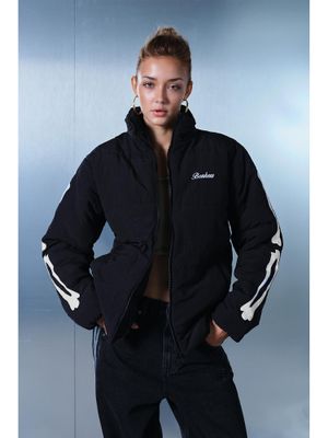 Buy Bonkers Corner Women Skeleton Puffer Jacket (XS) Online