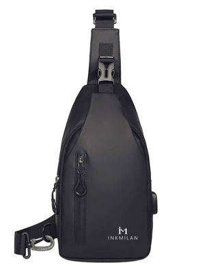 Buy Inkmilan Black Lightweight Smart Chest Bag Online