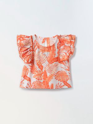 Buy Spunkies Girls Floral Printed Crop Top (2-3 Years) Online