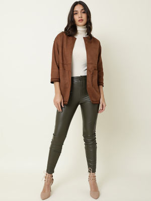 Buy RAREISM Square Brown Jacket Online