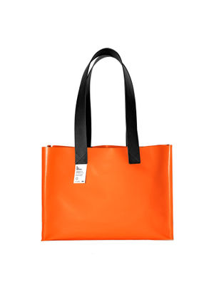 Buy DailyObjects Orange Sidewalk Tote Bag Large Online