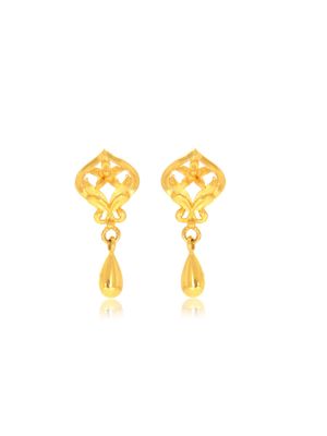 Senco Gold jewellery : Buy Senco 22K Yellow Gold Flower Craft Drop ...