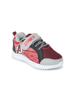 Buy toothless Marvel Avengers Kids Boys Maroon Sports Shoes Online