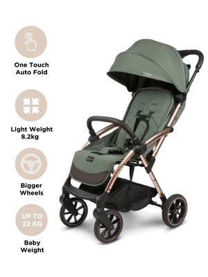 Buy Leclercbaby Influencer Army Green Xl Stroller Online