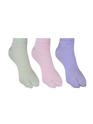 Buy Supersox Women Plain Thumb Socks (Pack of 3) Online