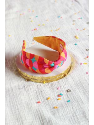 Buy Choko Kids Diamond Star Colourful Knotted Hairband-Red, Yellow ...
