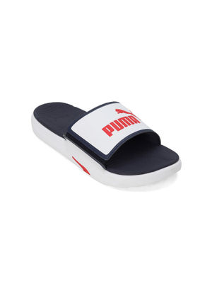 Buy Puma Softride Slide Men White Sliders Online