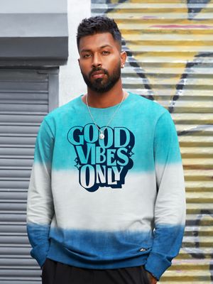 Buy The Souled Store Original Good Vibes Only Multi Color Sweatshirt ...