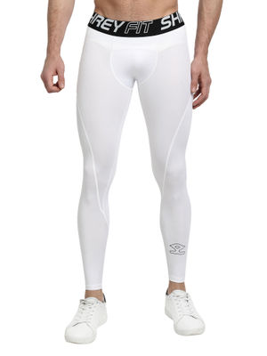 Buy Shrey Intense Compression Long Tights-White Online