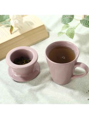 Buy Wonderchef Teramo Tea Infuser Mug Lilac 200 Ml Online
