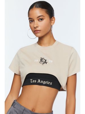 Forever 21 Crop Tops : Buy Forever 21 Beige Graphic Tops Online | Nykaa ...
