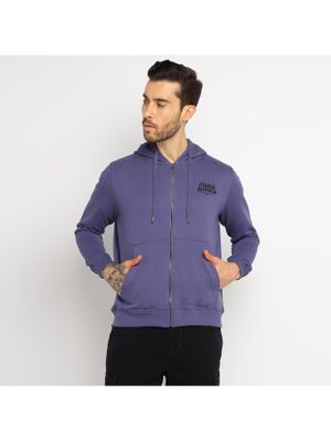 Buy Royal Enfield Men's The Knockout Purple Hoodie (L) Online