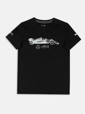 Buy Puma Mapf1 Kids Ess Car Graphic Unisex Black T-shirts Online