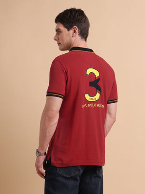Buy U.S. POLO ASSN. Association Men's Slim Fit Iconic Number Polo T ...