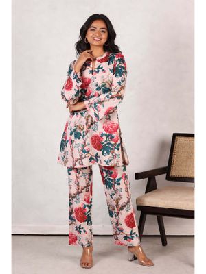 Buy SAJILO Dreamy Pink Cotton Co-Ord (Set of 2) (XS) Online