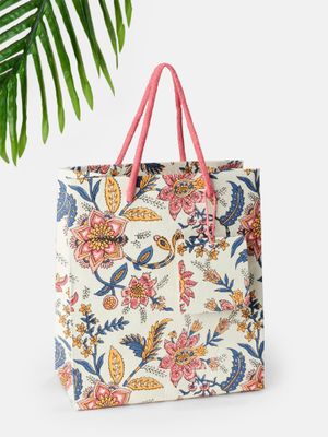 Buy Fabindia Saarya Paper Bag - Medium Online