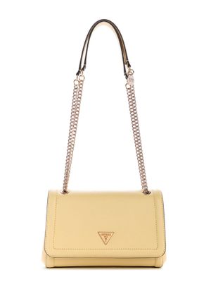 Buy Guess Yellow Textured Noelle Convertible Sling Bag Online