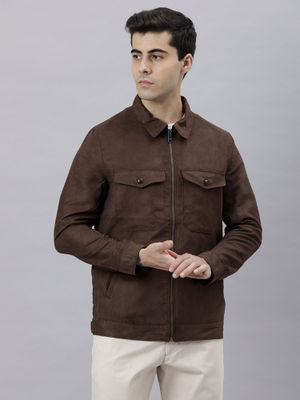 Rare Rabbit Jackets : Buy Rare Rabbit Burning Brown Jackets (2XL ...