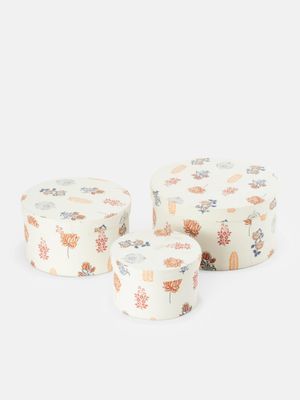 Buy Fabindia Saatvika Gift Boxes Set Of 3 Online