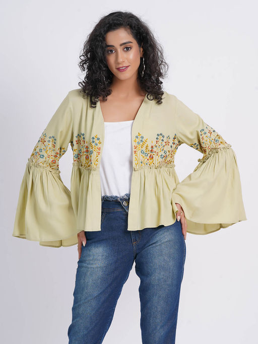 Buy Stylish Ethnic Shrugs Collection At Best Prices Online