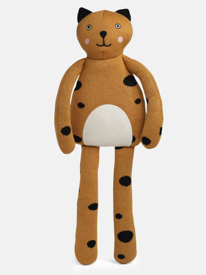 Buy THE BABY TRUNK Mustard Spottedcubtoy Soft Toy Online