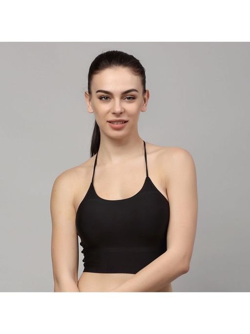 backless halter bralette