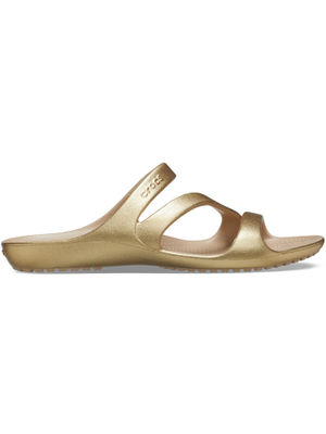 Buy Crocs Women KADEEIIMTCSNDL Gold Sandals (UK 2) Online