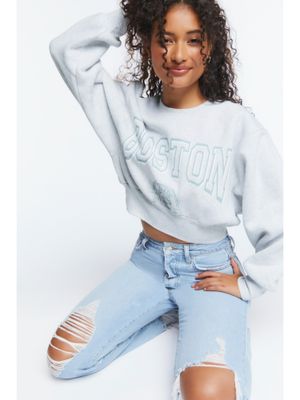 Buy Forever 21 Blue Graphic Sweatshirts Online
