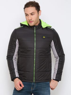 Buy Being Human Men Black Solid Jacket Online