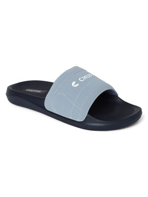 Buy Chupps Urban One Sliders Men Casual Sliders Blue (UK 10) Online
