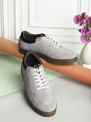 SOLETHREADS Sneakers : Buy SOLETHREADS Timber Grey Solid Men Sneakers ...