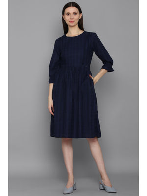 Buy Allen Solly Navy Dress Online