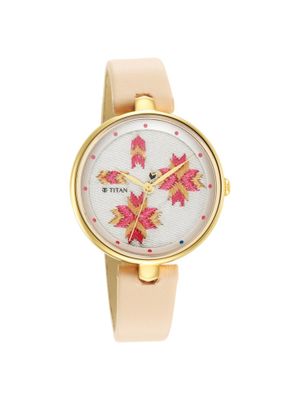 Buy Titan 2661YL01 Pink Dial Analog Watch for Women Online