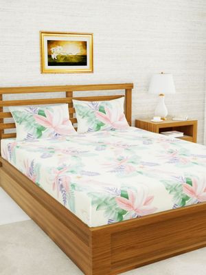 KOPA Bed Sheets : Buy KOPA Micro Double Bedsheet with 2 Pillow Covers ...
