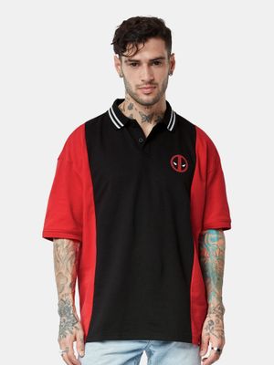 Buy The Souled Store Deadpool Logo Oversized Polos Online