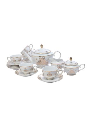 Buy HITKARI POTTERIES Jannat Tea Set 17Pc Online
