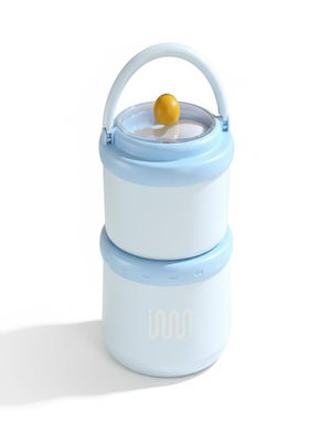 Buy House of Quirk Blue 3 Layer Stainless Steel Insulated Lunch Box Online