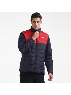 Reebok jackets_men_activewear : Buy Reebok Light Padded Mp Jacket Blue ...