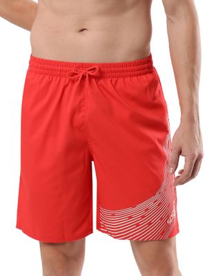 Buy Speedo Mens Essential Medley Logo Printed 18 Watershorts Watermelon ...