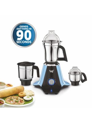 Buy Preethi Taurus Pro Mg-259 Mixer Grinder, 1000 Watt, Blue-Black, 3 ...